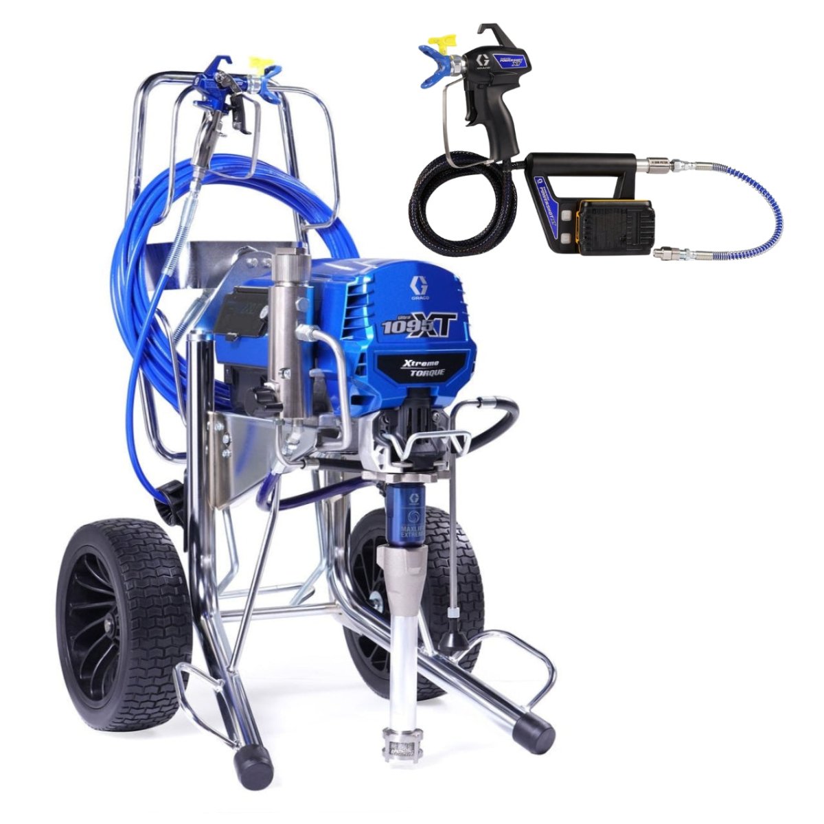 GRACO Ultra 1095 XT ProContractor Series Hi-Boy Electric Sprayer 19F721 ...
