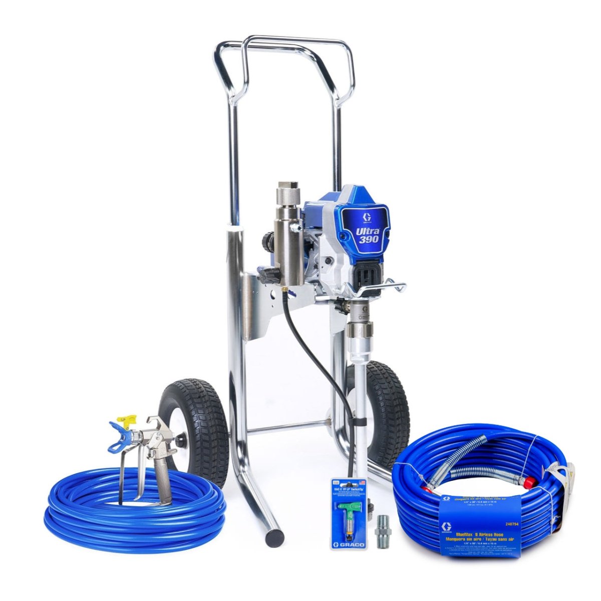 GRACO Ultra 390 Electric Airless Sprayer Hi-Cart 25F518 – GO Industrial