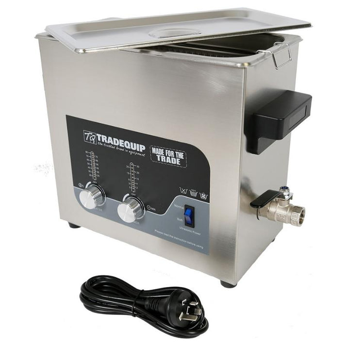 TRADEQUIP Ultrasonic Parts Cleaner 6 Litre 1036T – GO Industrial